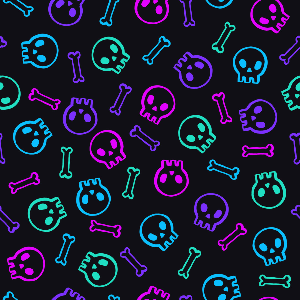 Neon Bones – Material Magic